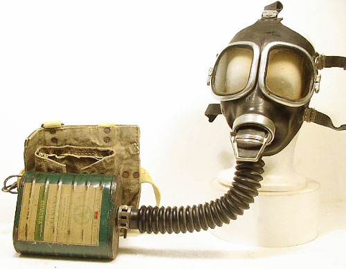 MSA All Service Gas Mask Modell "S" with all "Vision Facepice ...