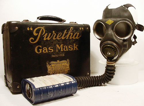 Puretha Industrieschutzmaske, Tragegeschirr fehlt