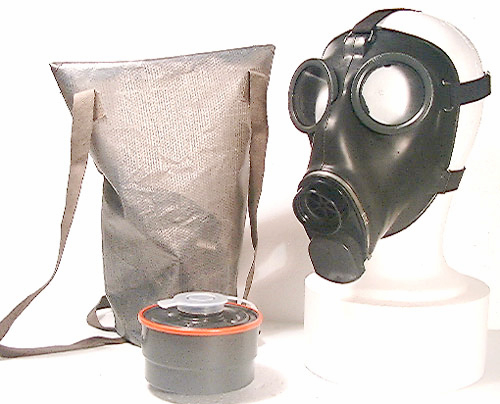 Die SM-67 war in dieser Ausfuehrung eine reine Zivilschutzmaske mit weicher